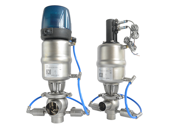 Single seat external cleaning anti mixing valve-foodtechx.com